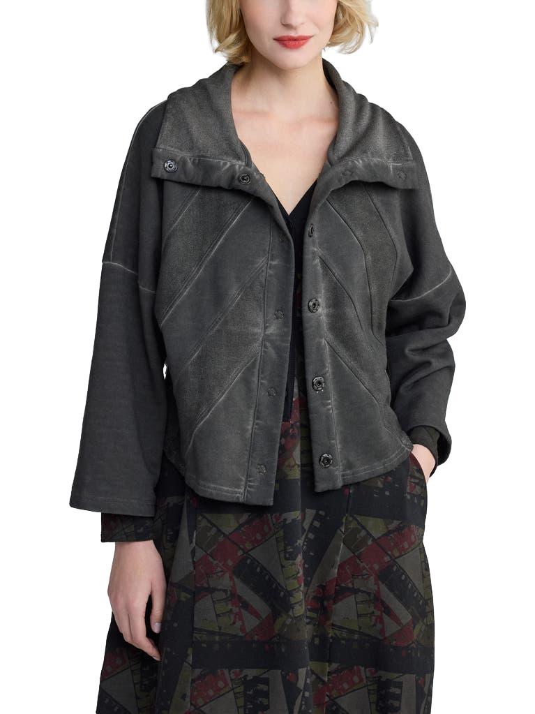 LUUKAA Cropped Sculptural Jacket